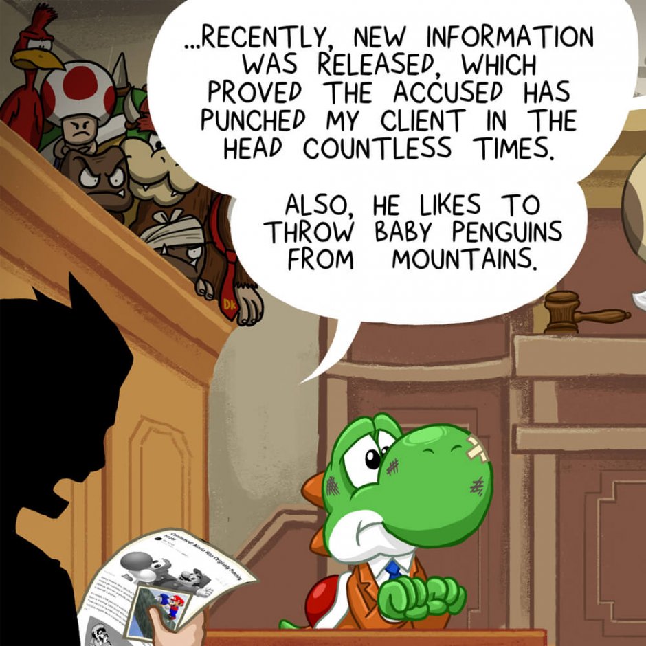 Super Mario Court Battle – Wooden Plank Studios