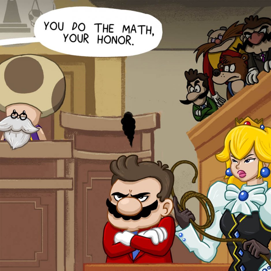 Super Mario Court Battle – Wooden Plank Studios