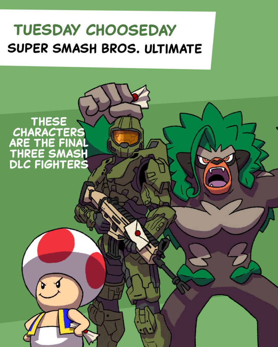 133: Toad, Chief and Rillaboom or Waluigi, Doom Slayer and Cinderace ...