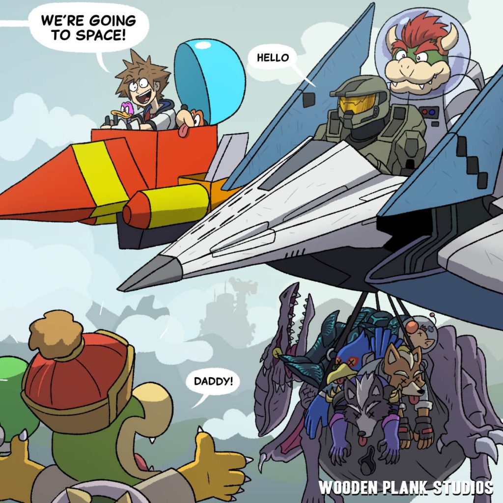 Super Space Bros. (Everyone is Home) – Wooden Plank Studios