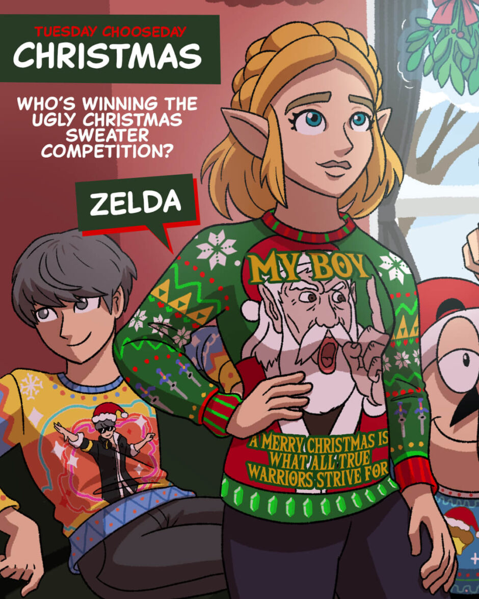 279: Who’s winning the ugly Christmas sweater competition? – Wooden ...