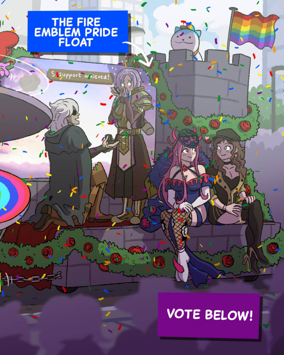 298: Choose the best-designed pride float! – Wooden Plank Studios